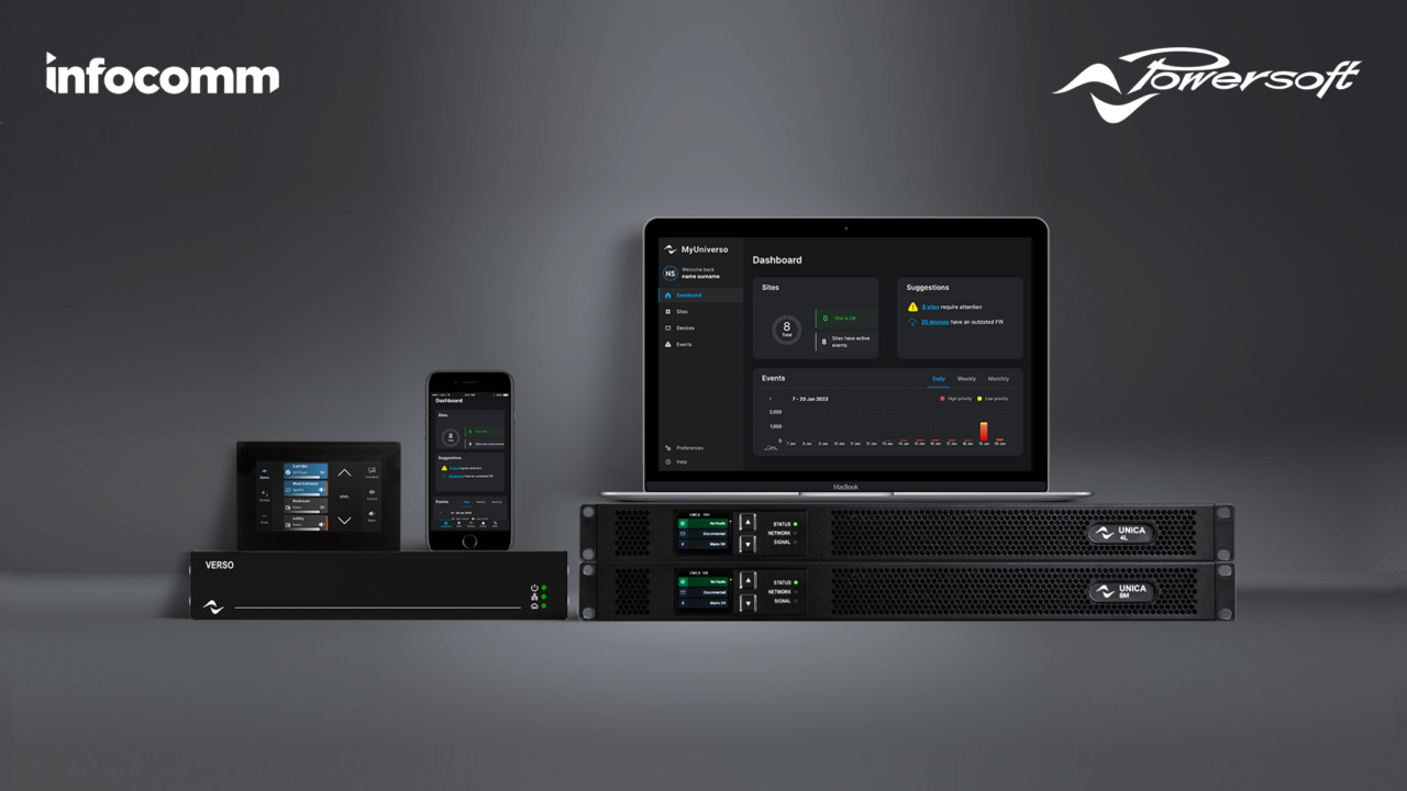 Powersoft destaca en Infocomm Asia 2024 - EQUAPHON